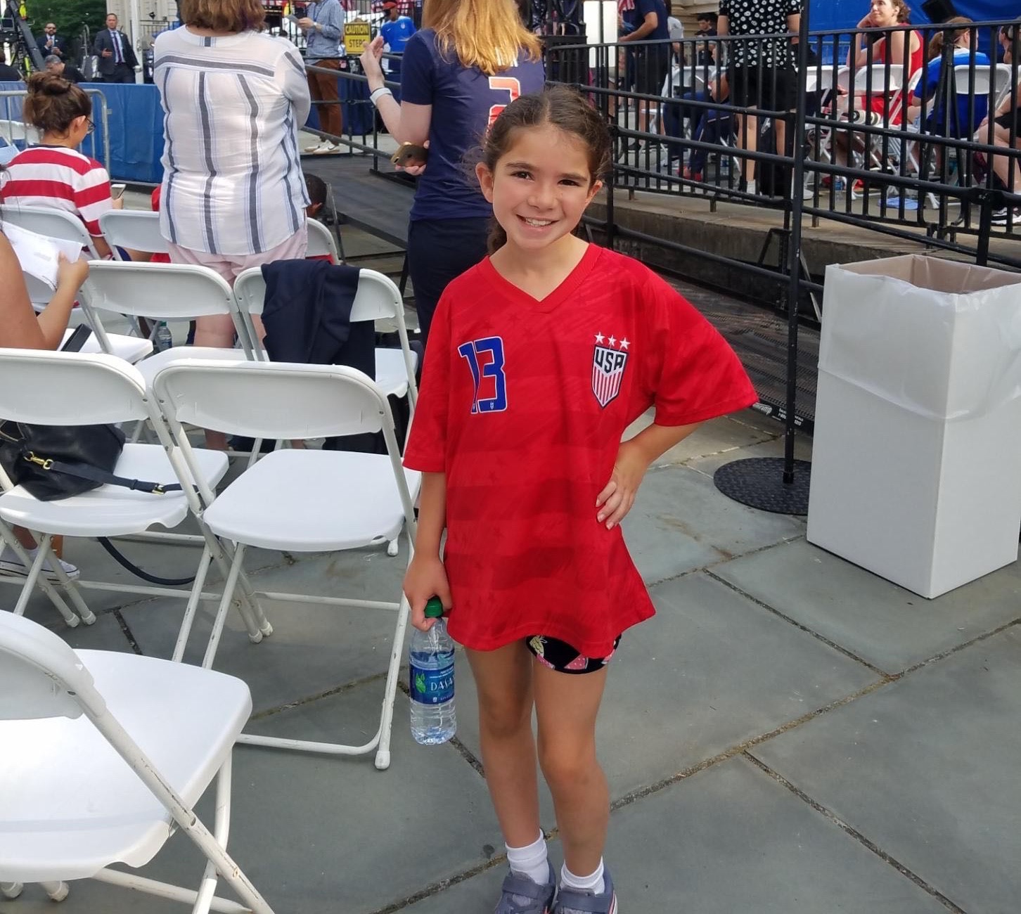 Soccer fan, 9, has ‘perfect’ day seeing her heroes at USWNT’s NYC ...