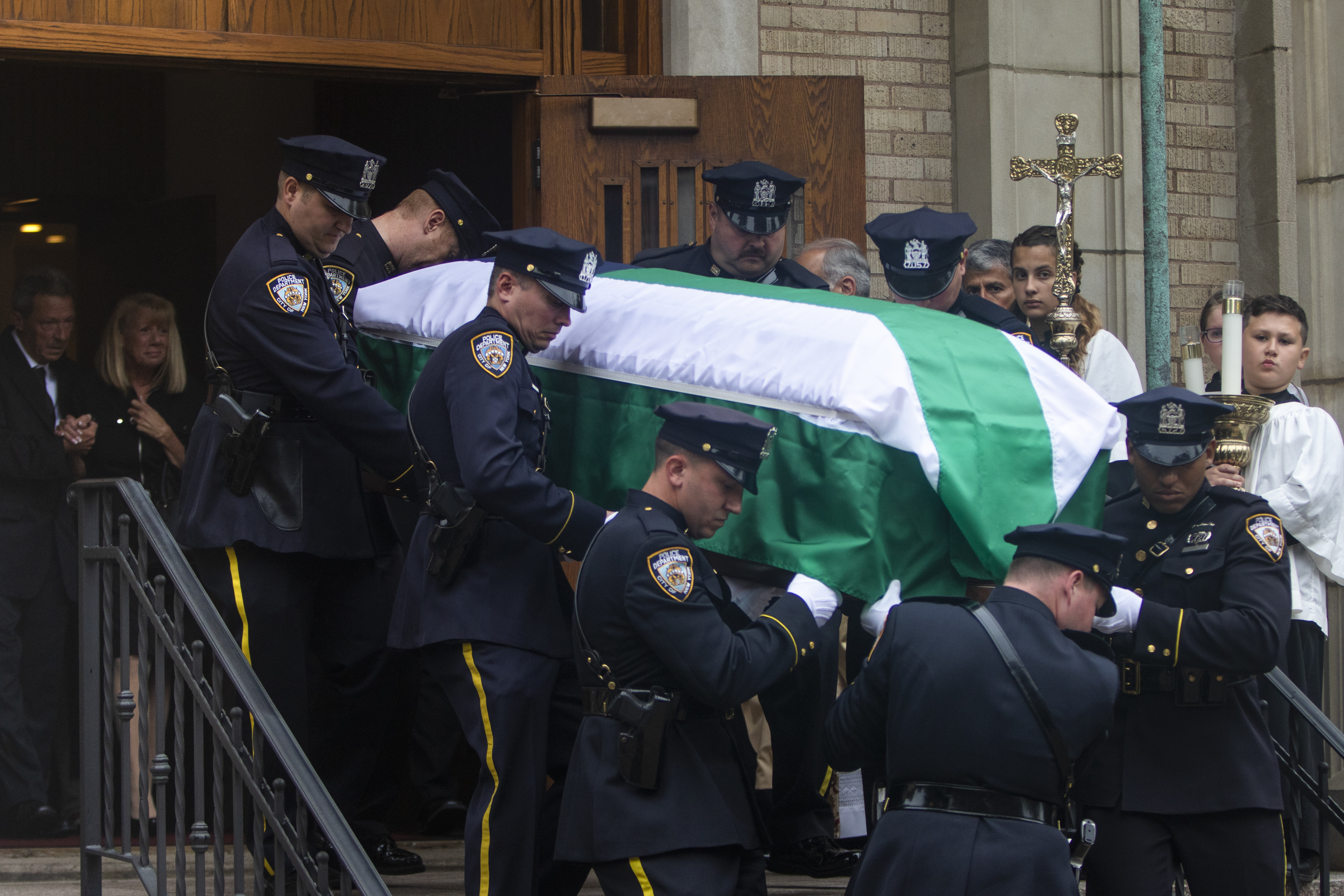 Funeral for Police Officer Caddy held at St. Ann's Church - silive.com
