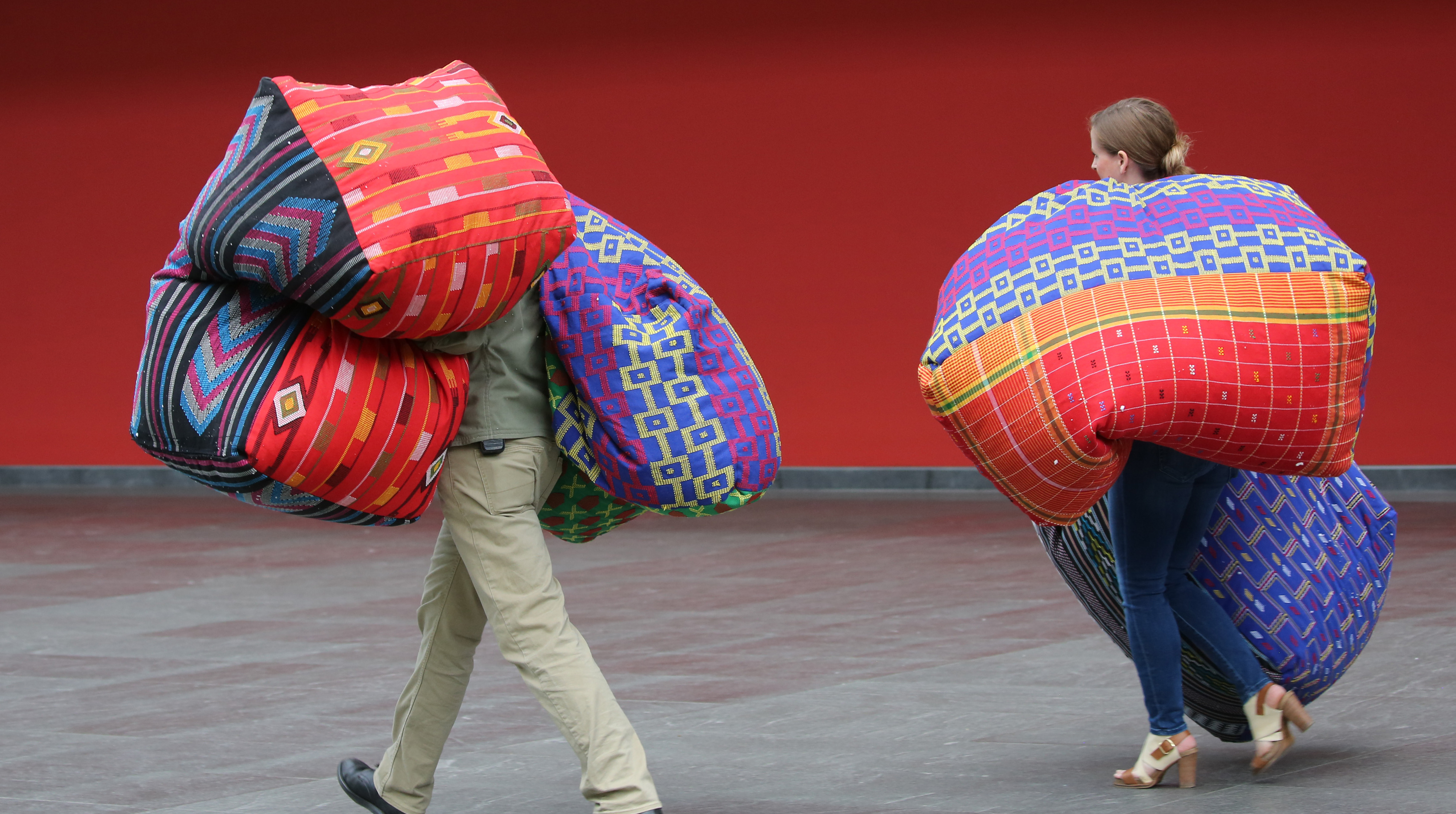 Emeka Ogboh creates 'Ama' gathering space in Cleveland Museum of Art ...