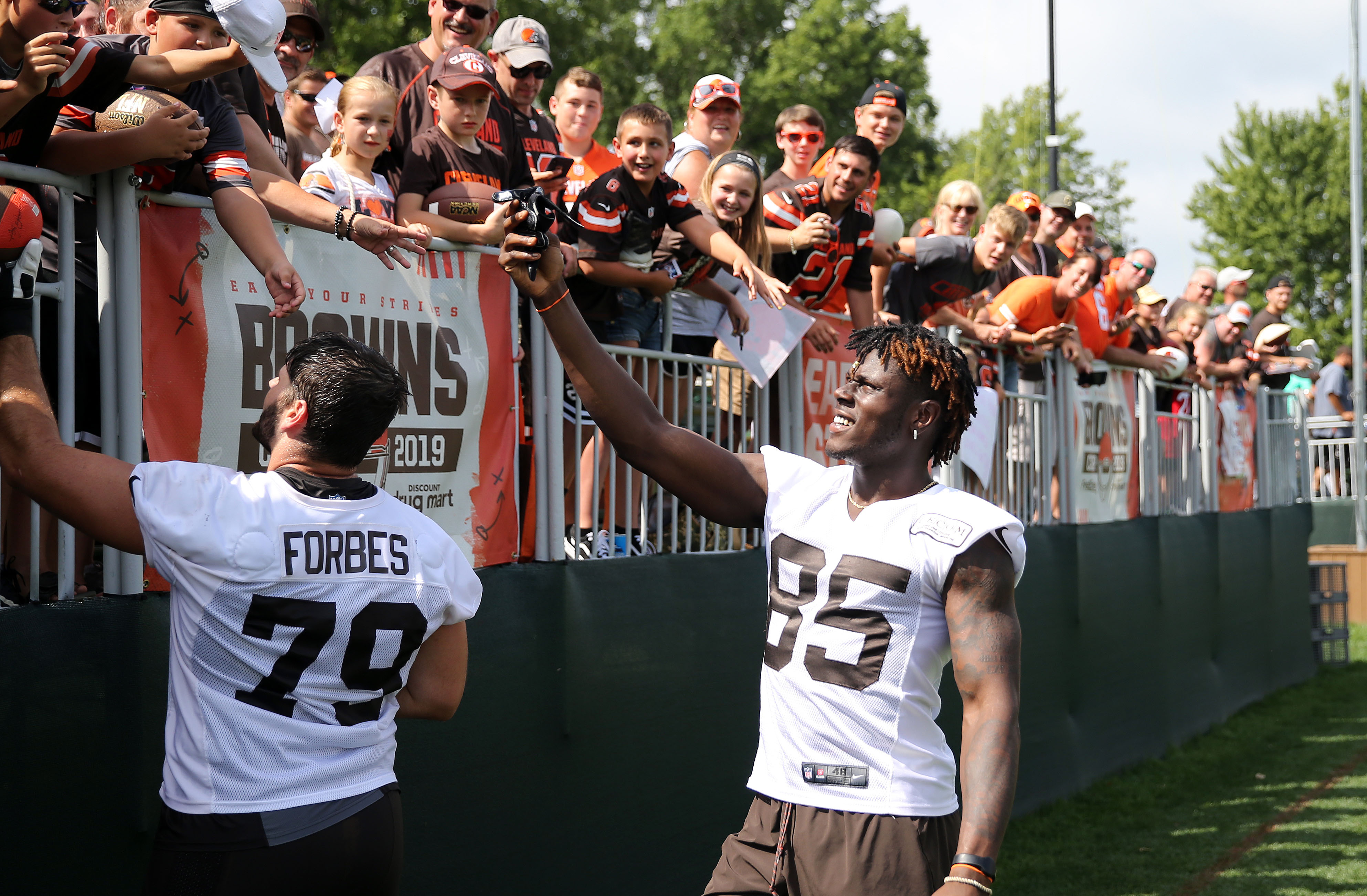Day 19 of Cleveland Browns training camp, Aug. 21, 2019 - cleveland.com