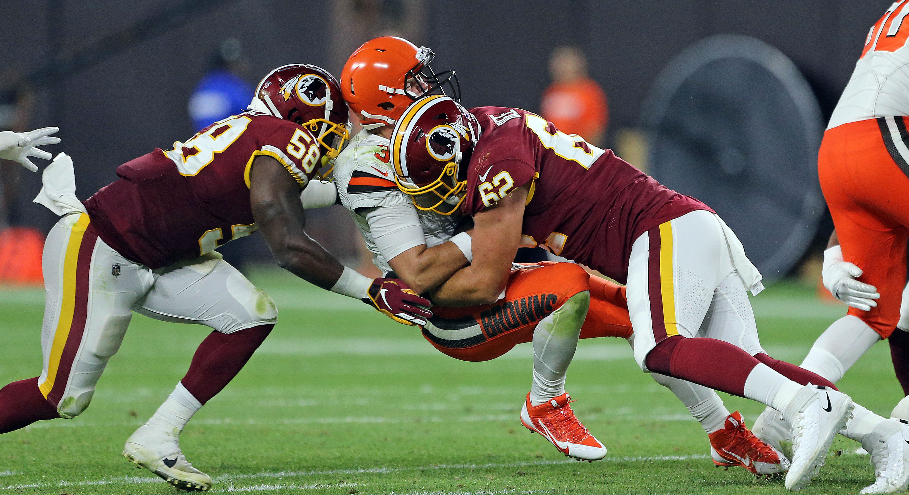 Cleveland Browns vs. Washington Redskins preseason, August 8, 2019 ...