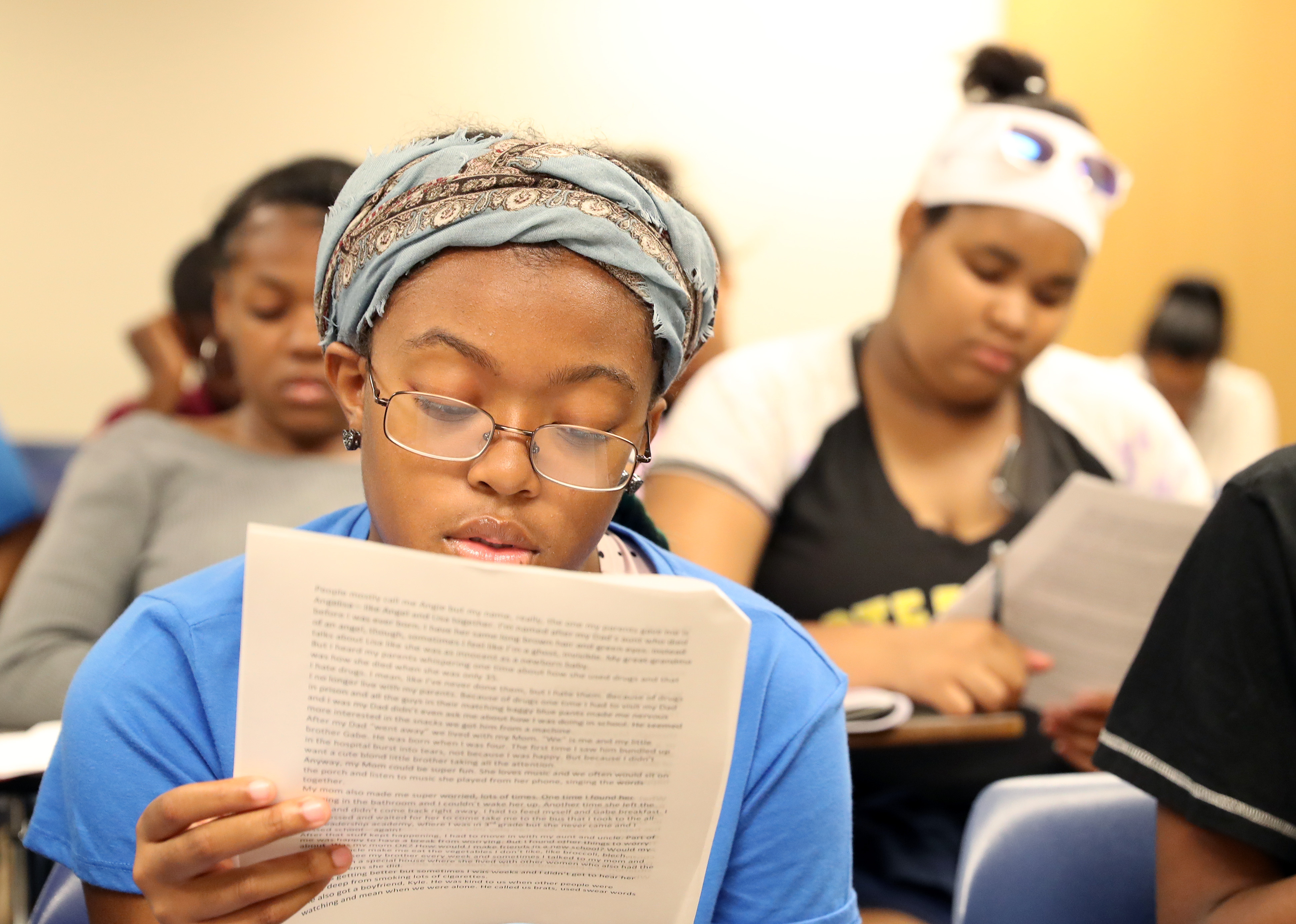 Upward Bound students write short stories about tough choices faced by ...