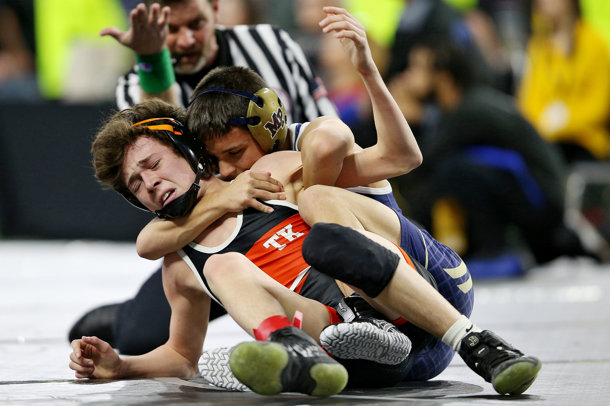 MHSAA Individual Wrestling Division 2 First Round - March 6, 2020 ...