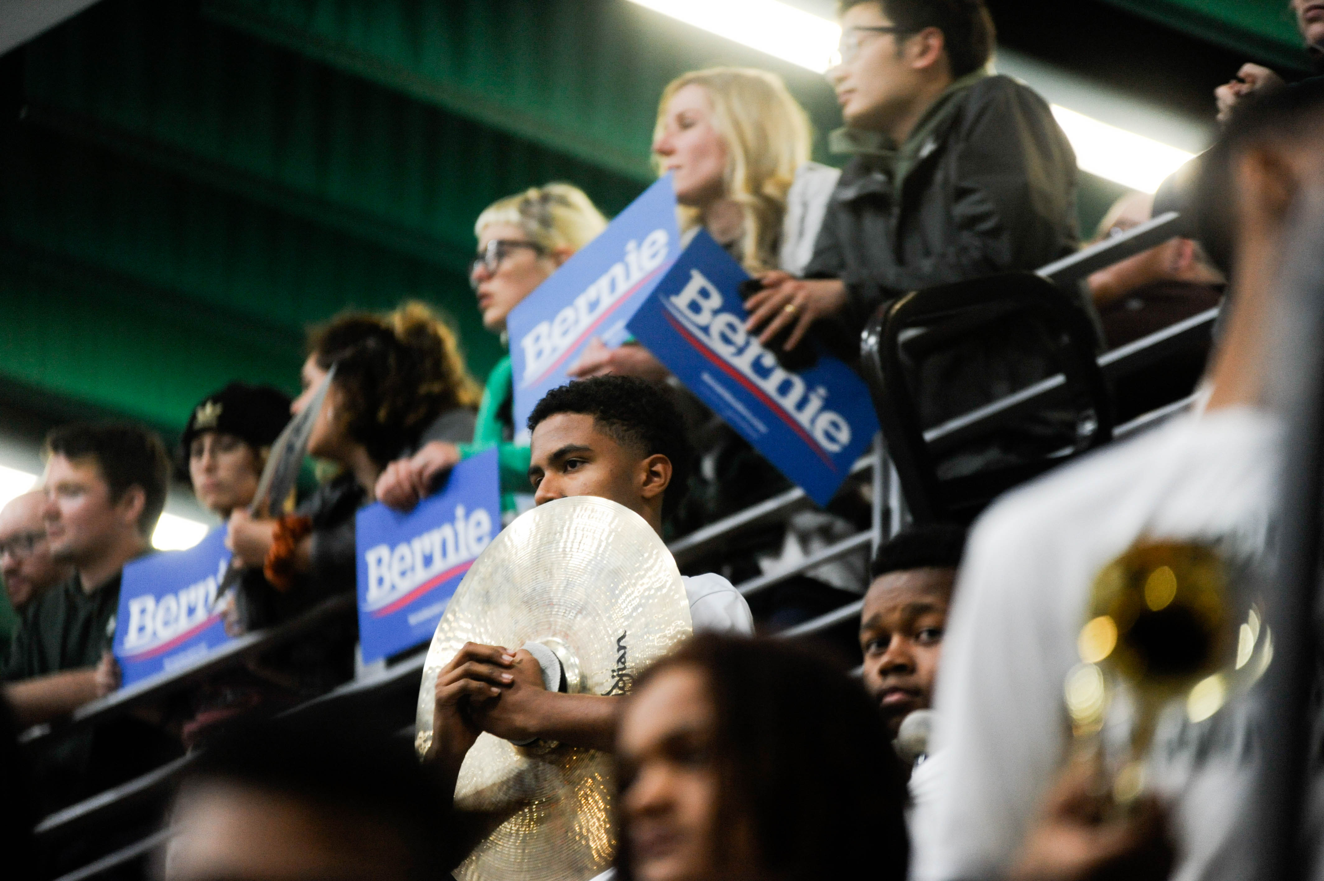 Bernie Sanders rally at Cass Technical High School - mlive.com