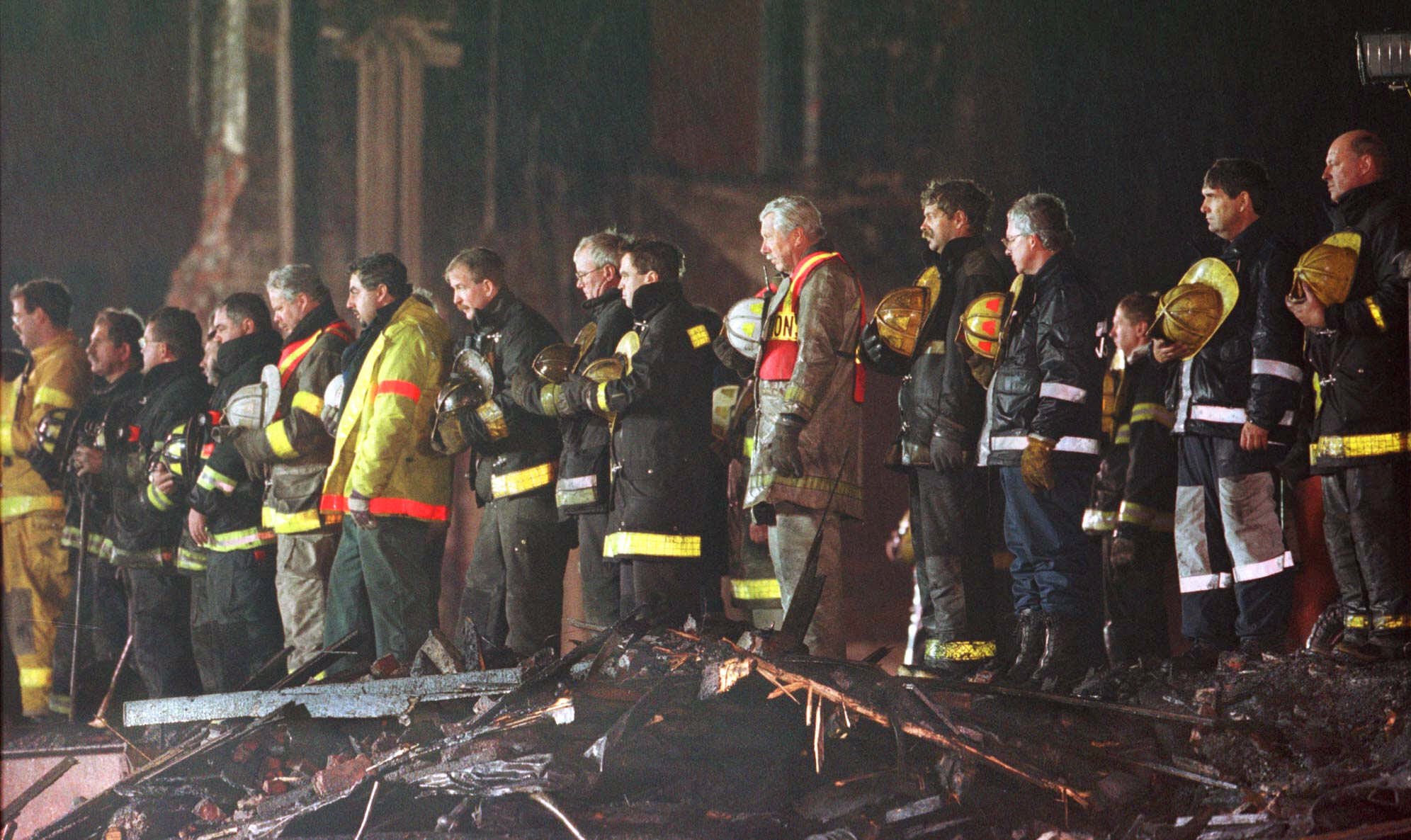 1999 Worcester Cold Storage fire where six firefighters lost their ...