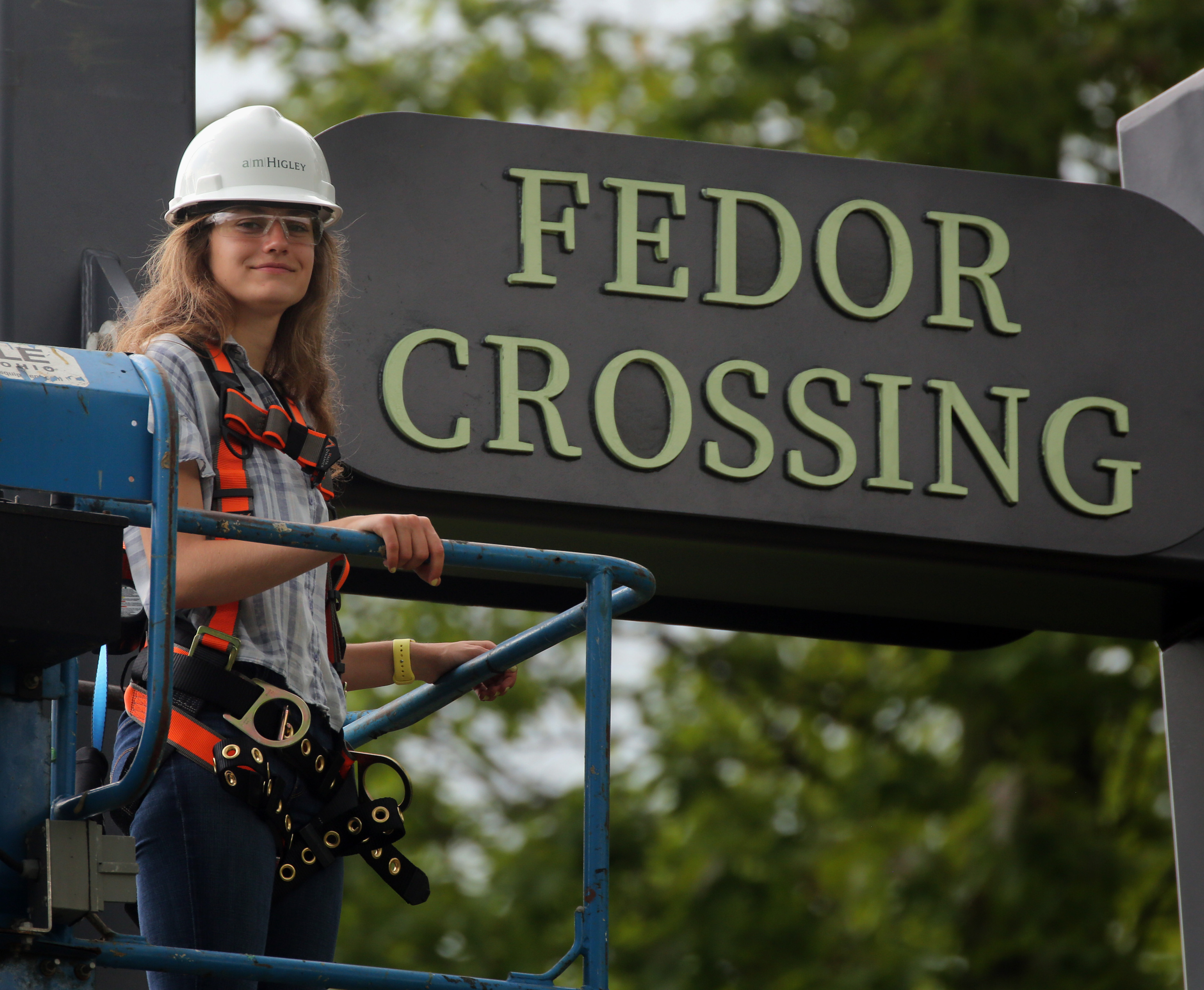 Bridge installed at Laurel's Butler Campus designed by senior Claire ...