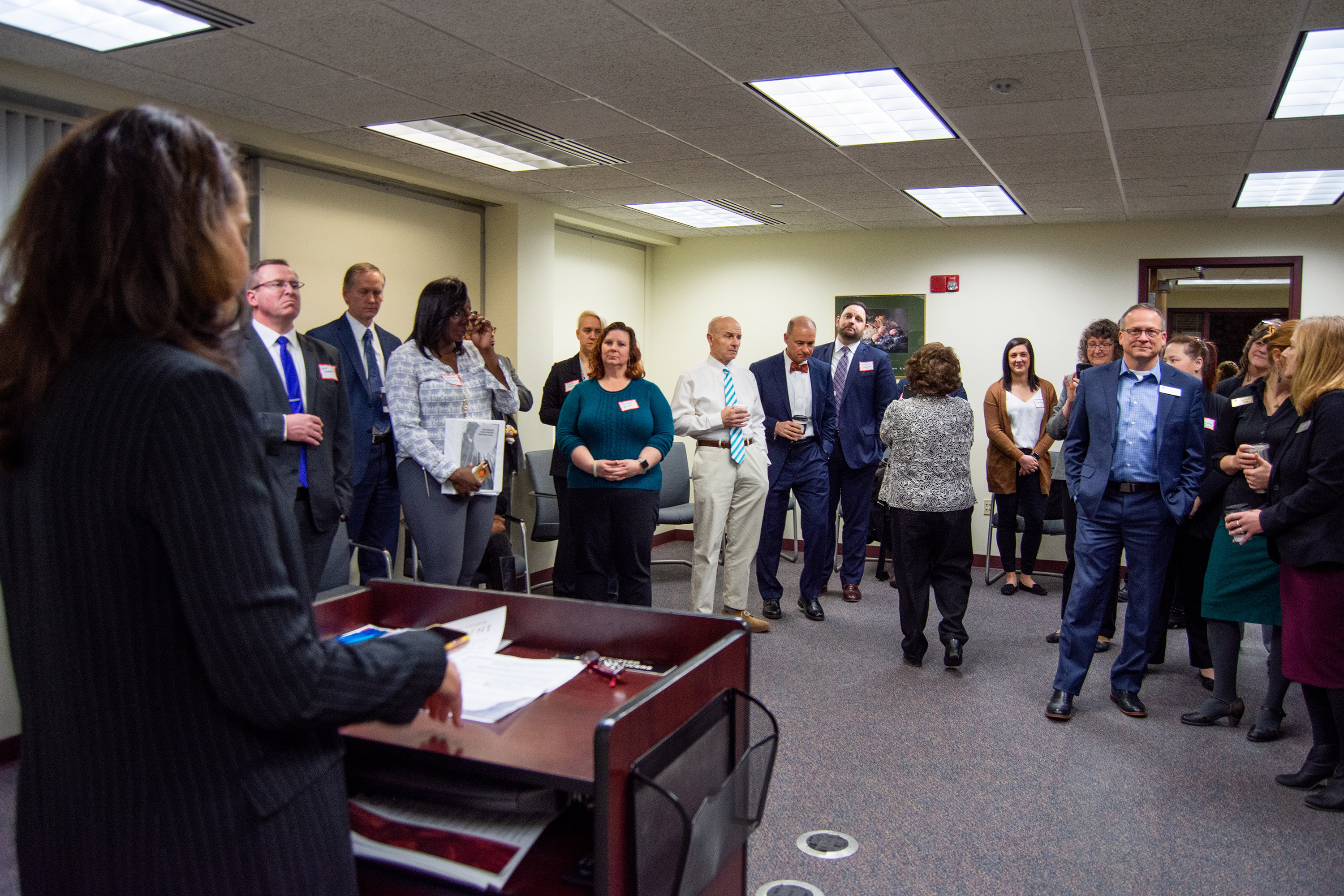 Michigan Supreme Court Justice Elizabeth Clement visits Muskegon for ...