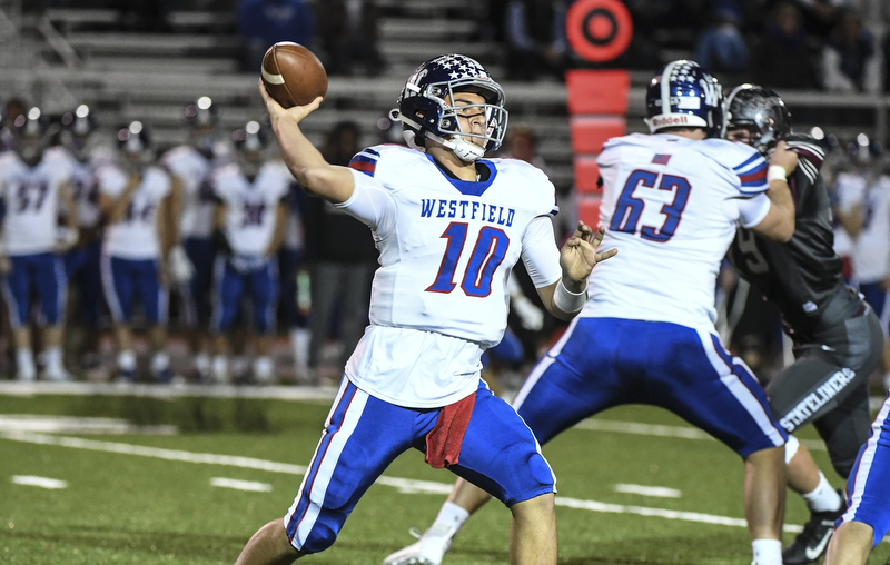 Phillipsburg football hosts Westfield on Oct. 25, 2019 ...