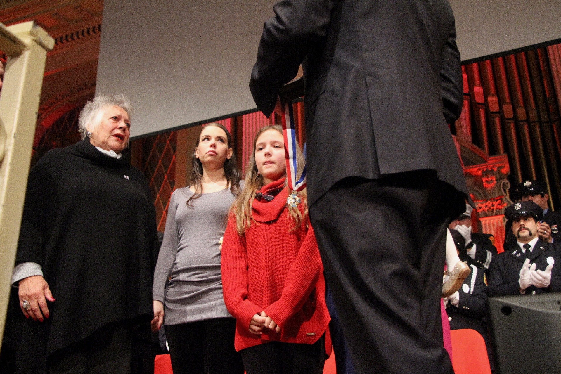 Daughter of fallen Worcester Firefighter Christopher Roy accepts ...
