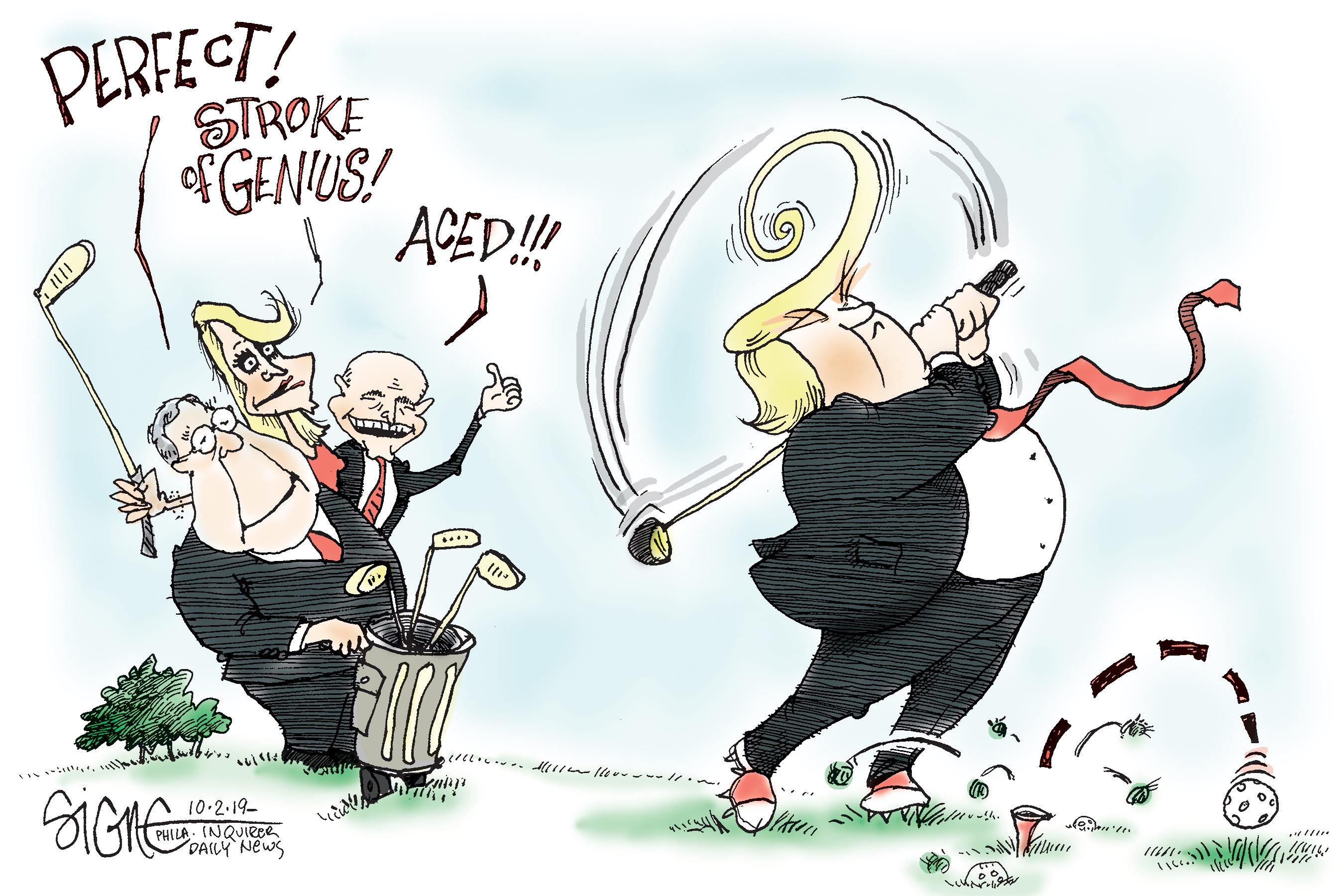 Editorial cartoons for Oct. 6, 2019 - cleveland.com