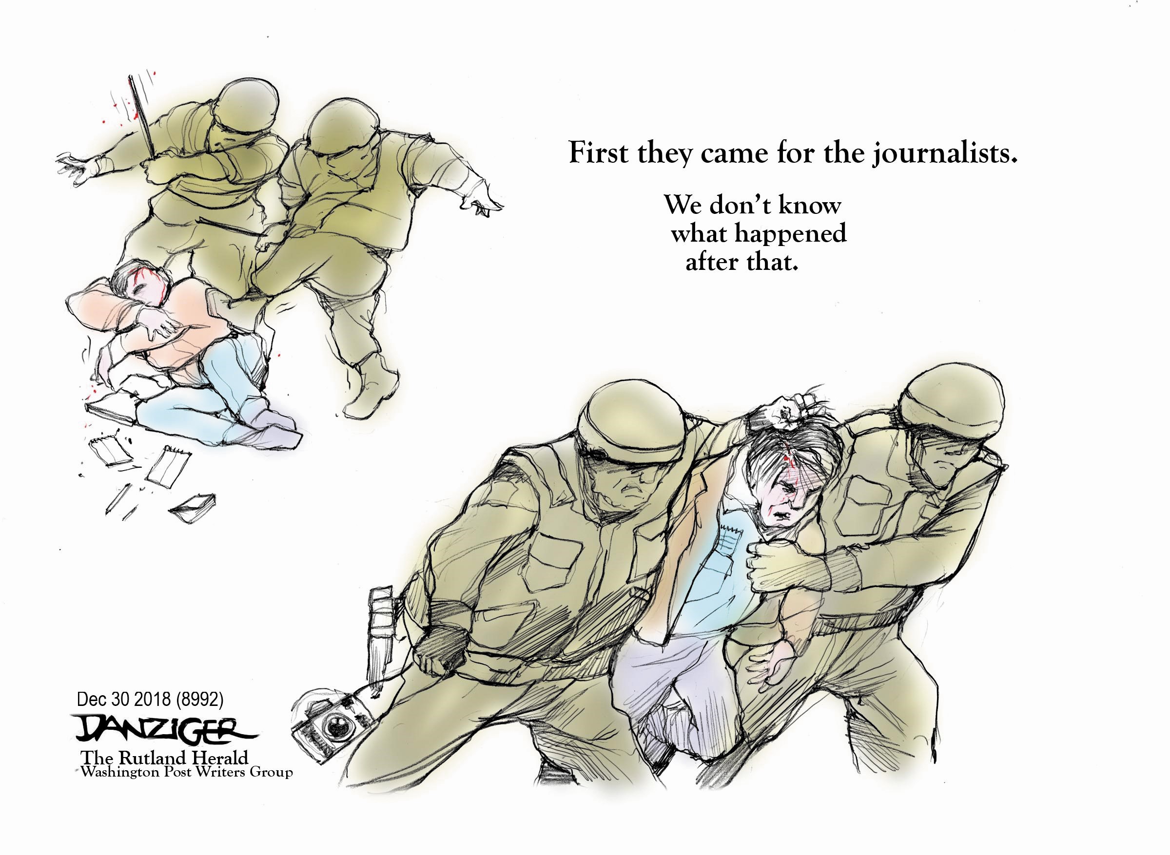 Editorial cartoons for Jan. 6, 2019 - syracuse.com