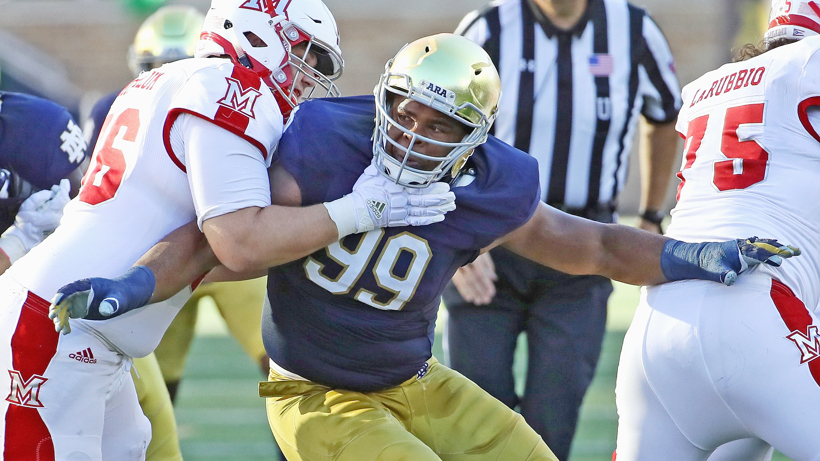 Jerry Tillery, Notre Dame defensive tackle - cleveland.com
