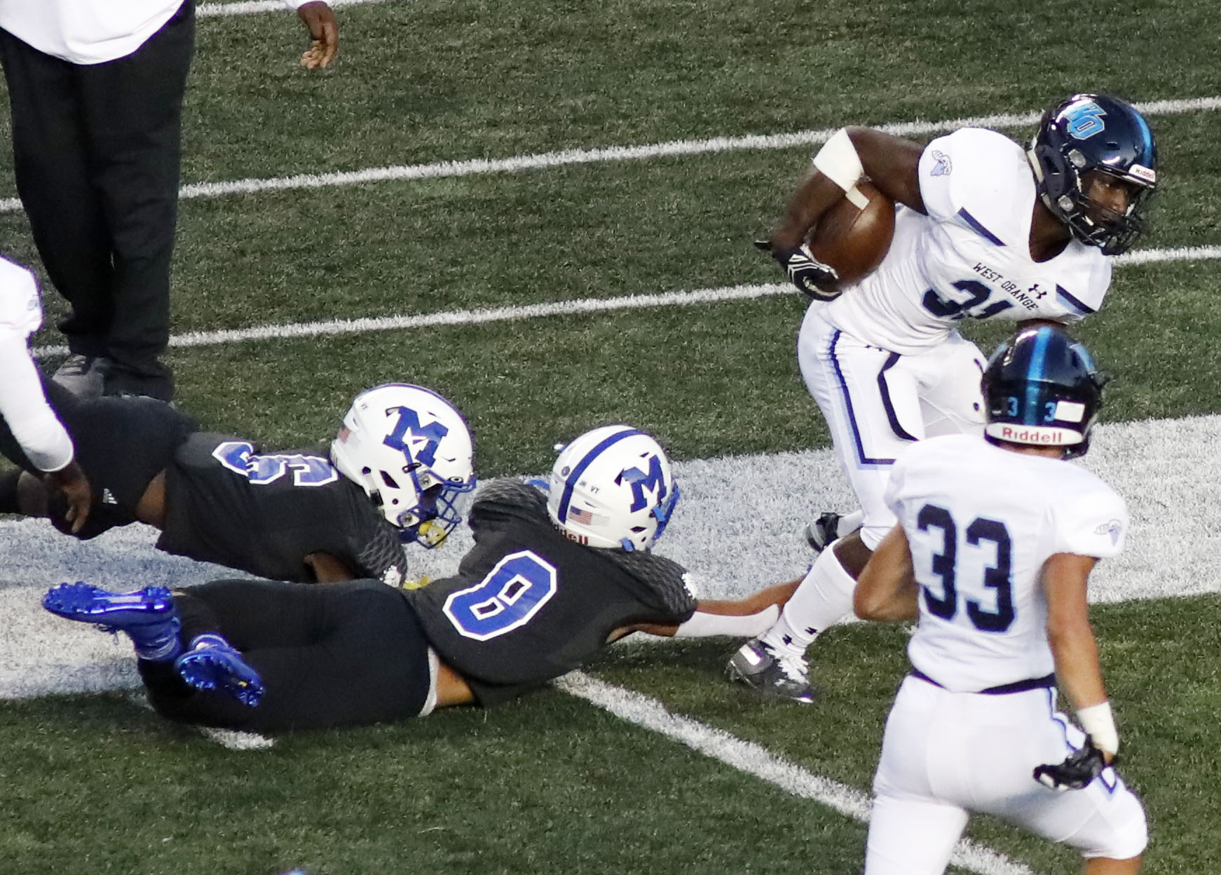 Football: Montclair vs. West Orange in Rumble on the Raritan on 9-7-19 ...