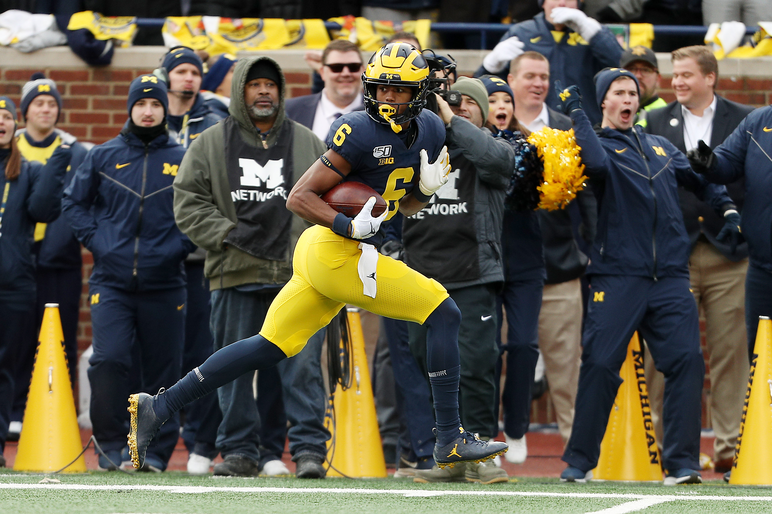 College football: Michigan vs. Michigan State - November 16, 2019 ...