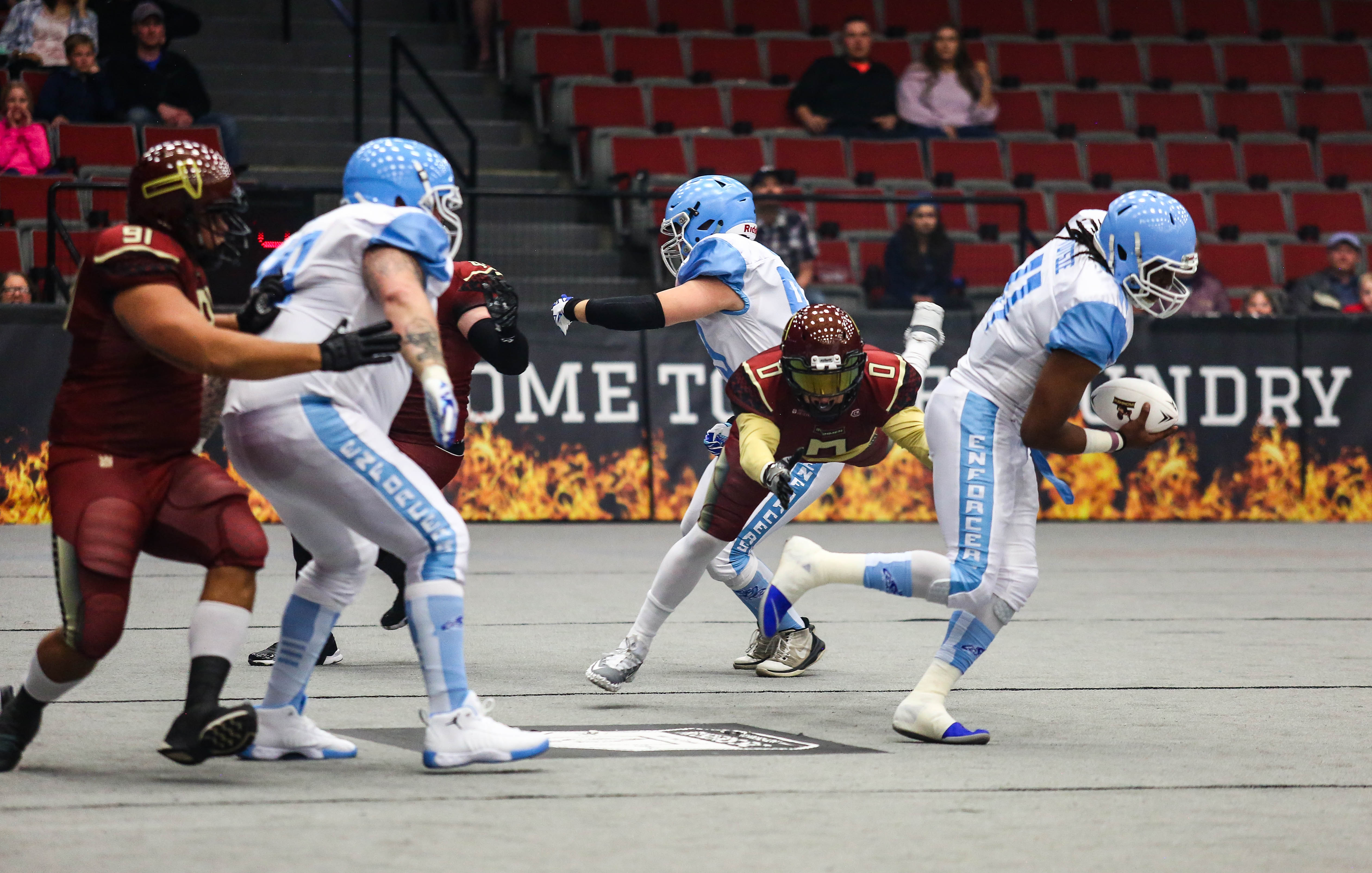 West Michigan Ironmen defeat Indianapolis Enforcers 68-6 - mlive.com
