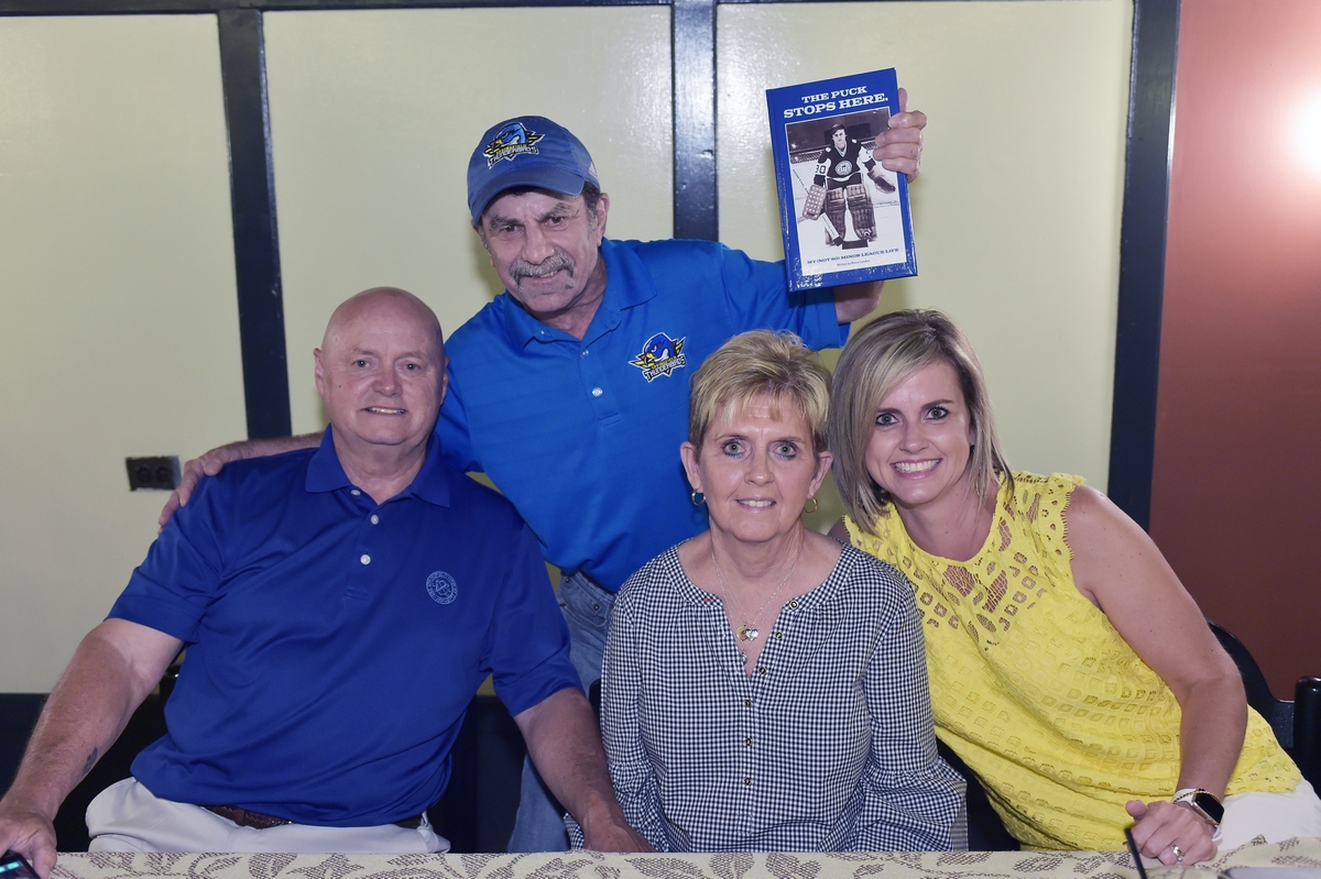 American Hockey League Hall of Fame member Bruce Landon stages book ...