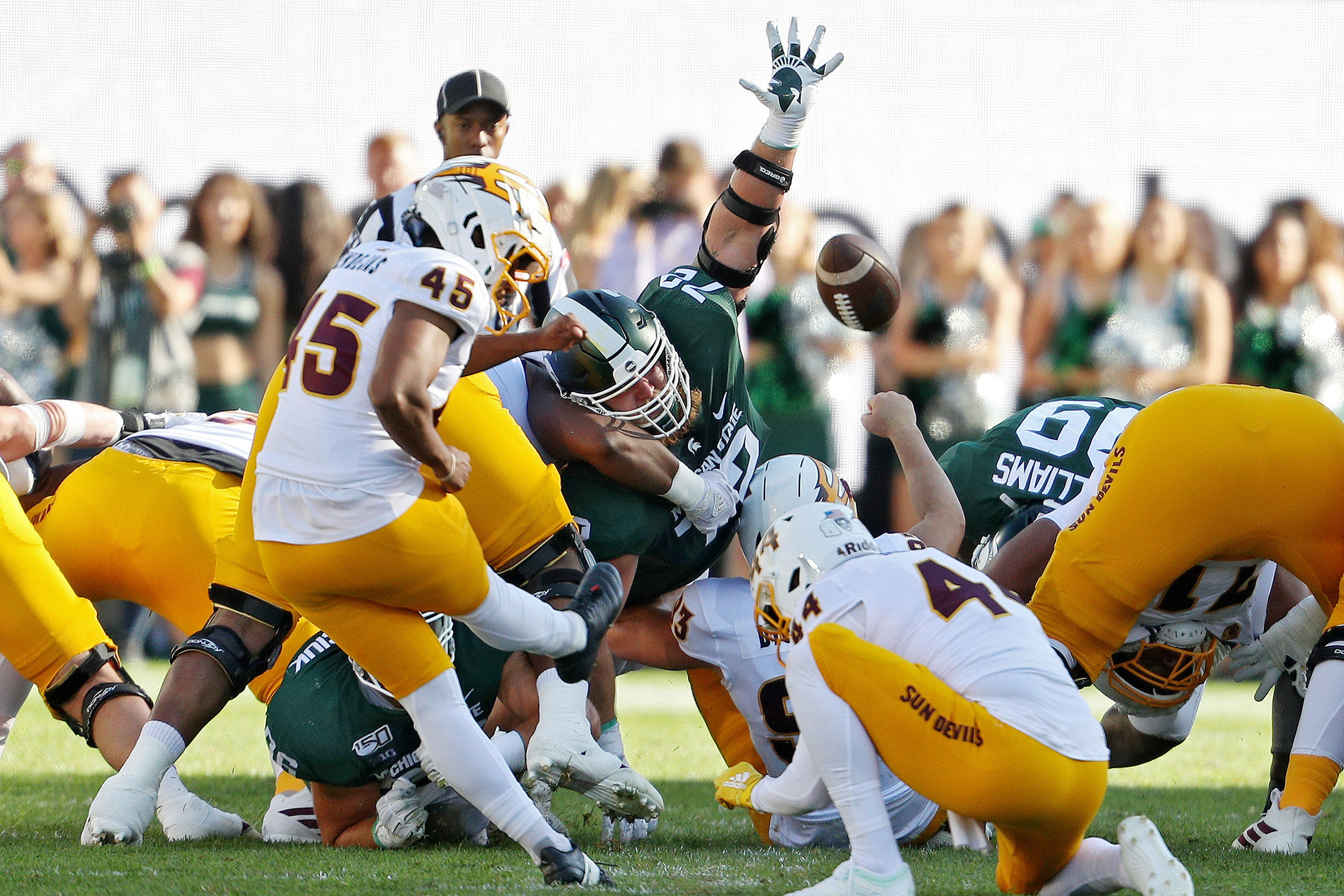 College football: Michigan State vs. Arizona State - September 14, 2019 ...