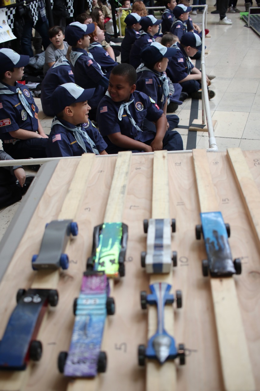 Staten Island Cub Scouts race cars at Pinewood Derby - silive.com