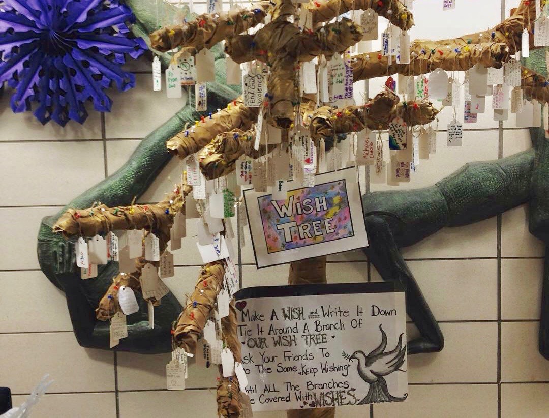 Students share hopes on school's "wish tree" - silive.com