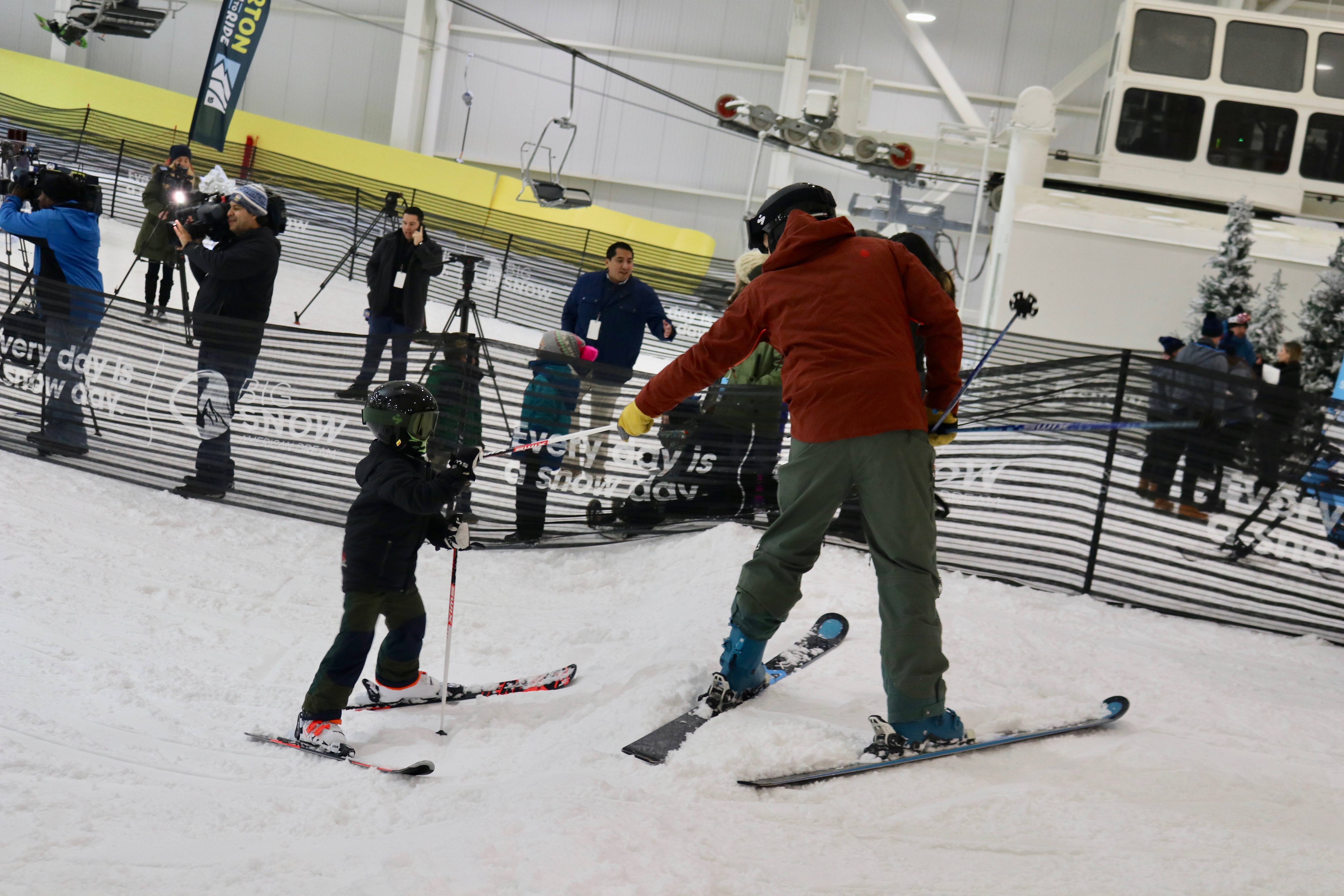 Big SNOW opening day at American Dream mall - silive.com