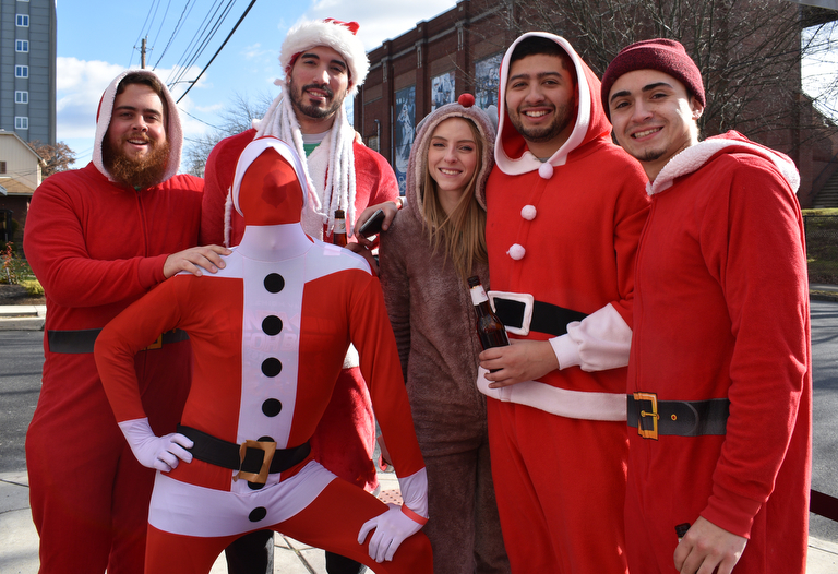 Santa run brings holiday spirit to Bethlehem streets, bars ...