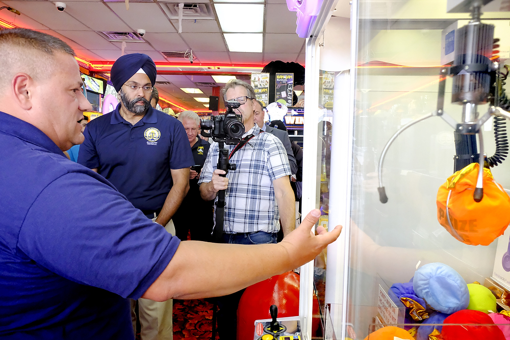 Attorney Gen. Grewal at Seaside Heights boardwalk - nj.com