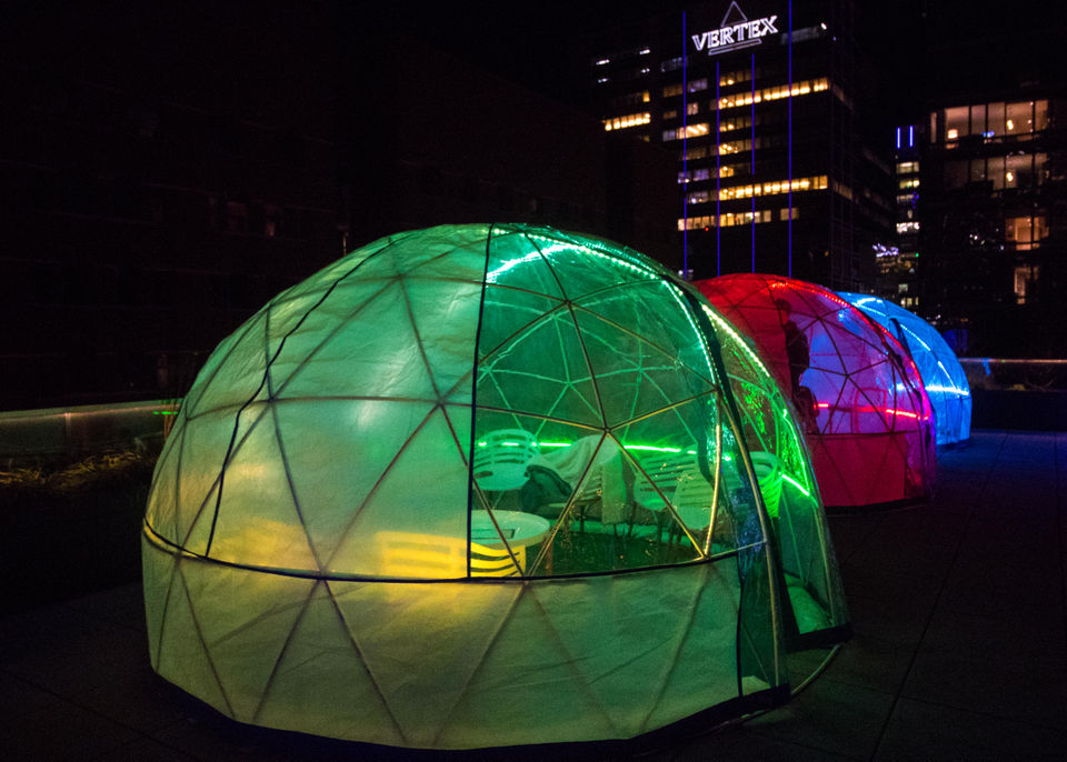 Sit in heated igloos at this rooftop Boston bar - masslive.com
